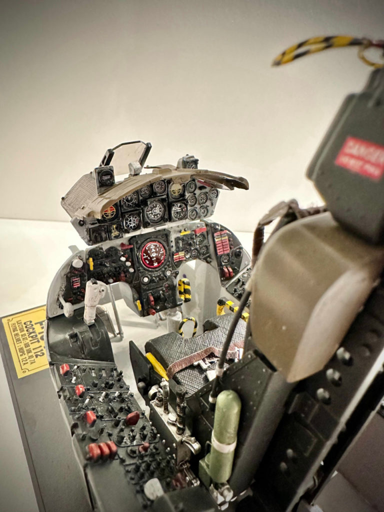 Lockheed F-104G Cockpit - studio 1:48